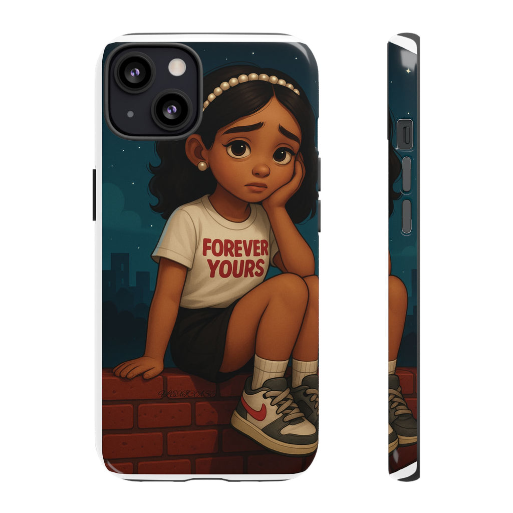 Cute Phone Case: Forever Yours Girl Design, Tough Phone Cover, Trendy ...
